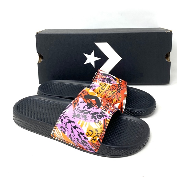 Converse | Shoes | Hot Saleconverse All Star Slide Slip Tropical Floral ...
